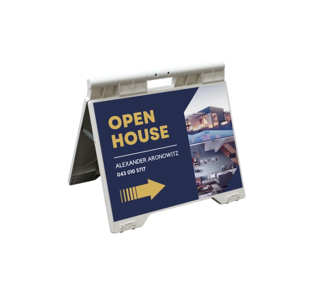 Real Estate A-Frame Signs - Print and More